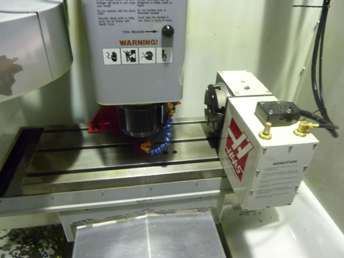 Haas Super Mini Mill With 4th Axis
